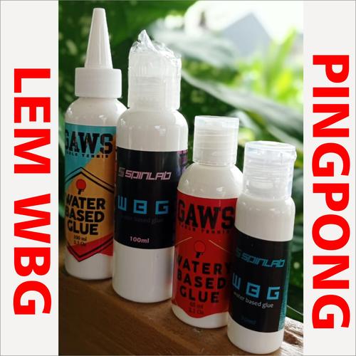 Jual Lem Karet Bet Tenis Meja WBG Water Based Glue Lem Air Bat Pingpong ...