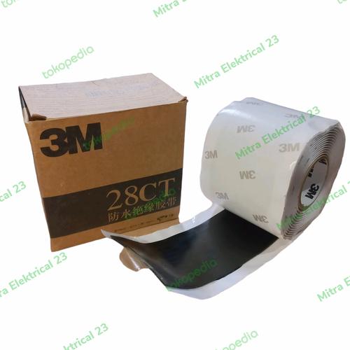 Jual 3M Rubber Isolasi Waterseal 28CT Mastuc Tape Pita Insulasi Tahan ...