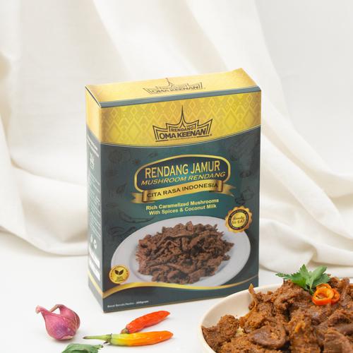 Jual Rendang Jamur Oma Keenan 250 g. Rendang Harum & Lezat tak ...