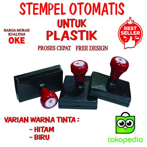 Jual STEMPEL PLASTIK / STEMPEL STEROFOM / STEMPEL OTOMATIS - TINTA 5 Ml ...