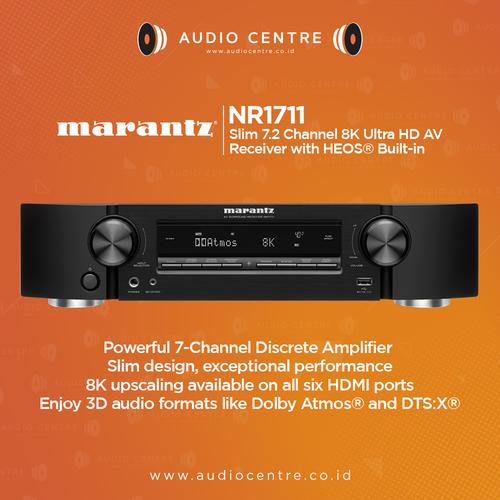 Jual Marantz NR1711 NR 1711 Slim AV Receiver 7.2ch 8k with heos built in - Jakarta Barat - Audio ...