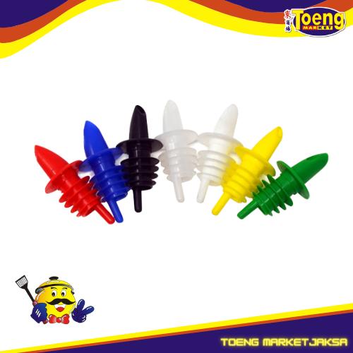 Jual TUTUP BOTOL KARET / ECONOMY FREE POURER JIWINS - Putih - Kota ...