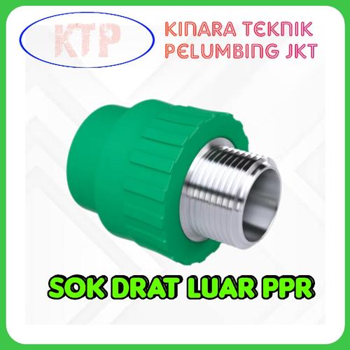 Jual Sok drat luar ppr sdl male thread joint ppr 25mm 3/4 - Jakarta ...