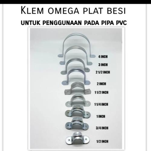 Jual Klem untuk Pipa 1 inch 1" 1 inch Klem Omega - Kota Surabaya ...