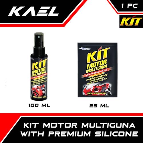 Jual KIT MULTIGUNA Spray Cairan Pengkilap Body Bodi Motor 100-25 ml ...