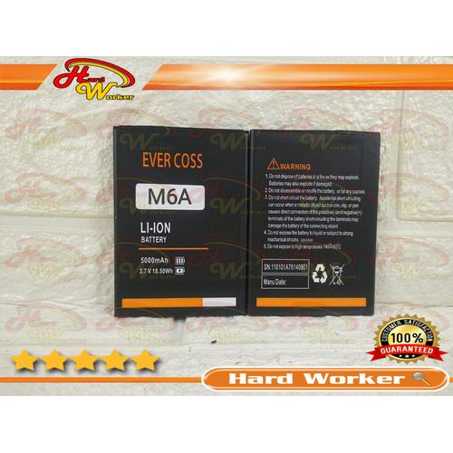 Jual Baterai Battery Original Evercoss Evercross M6A 4G lte Double Power - Jakarta Pusat - Hard ...