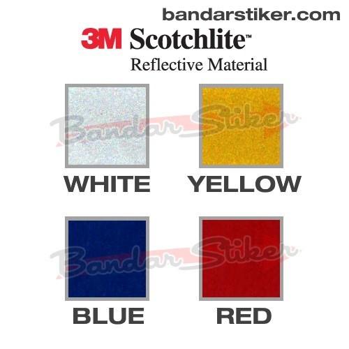 Jual [6mm x 2m] 3M 610 Reflective Sticker Scotchlite Mata Kucing List ...