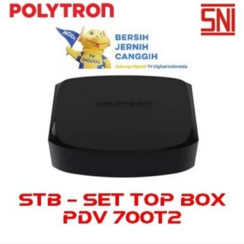 Jual Set Top Box polytron PDV700T2 penerima siaran TV Digital SNI ...