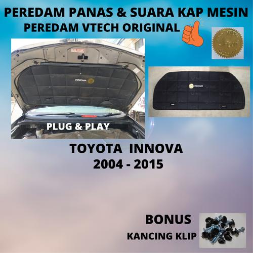 Jual Best!!Vtech ORI, Peredam Panas dan Suara Kap Mesin Innova 2004 ...