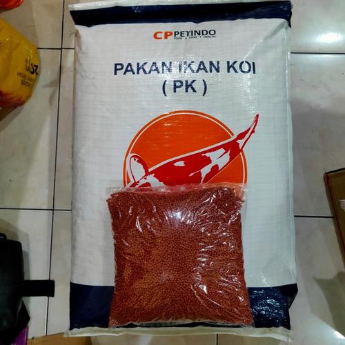 Jual makanan/pakan ikan koi/koi food CPPETINDO pk-2 pk-5 REPACK 1kg ...