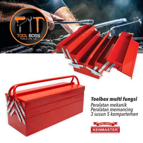 Jual KENMASTER TOOLS BOX BESI 3 SUSUN - TOOLBOX PERKAKAS DAN PERALATAN ...