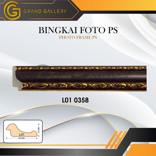 Jual L01 - BATANGAN BINGKAI FIBER POLYSTYRENE - FRAME POTO PS - 3 METER ...