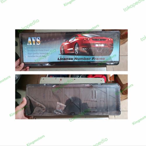 Jual FRAME PLAT NOMOR MOBIL 46CM TEBAL/ TATAKAN PLAT NOMOR MOBIL TEBAL ...
