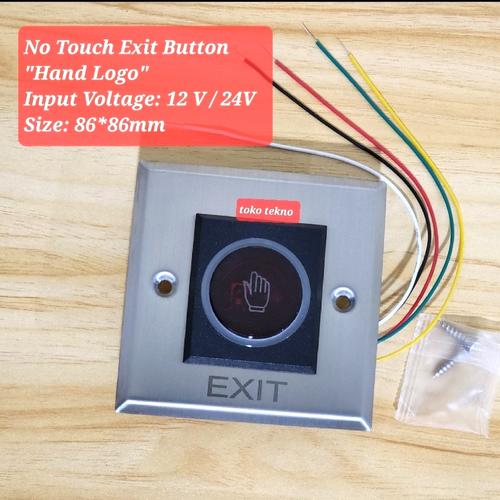 Jual Exit Button No Touch Sensor Contacless Access Control ( Kotak ...