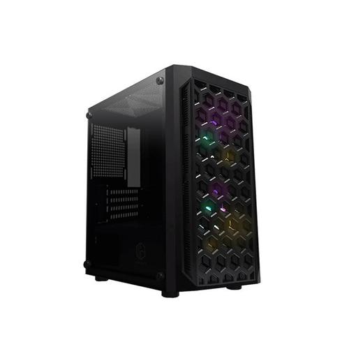 Jual CUBE GAMING GART HEXAGON - mATX - TEMPERED GLASS MID MICRO ATX PC ...
