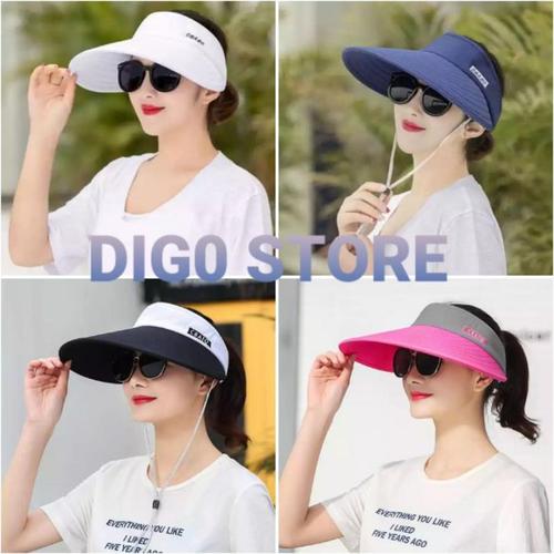 Jual Topi Pantai Topi Tenis Topi Fashion Pinggiran Lebar New Model ...