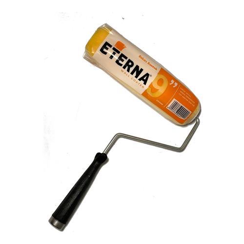 Jual KUAS ROLL / WALL COATER / BULU ROLL ETERNA 9 inch - ROLL + GAGANG ...