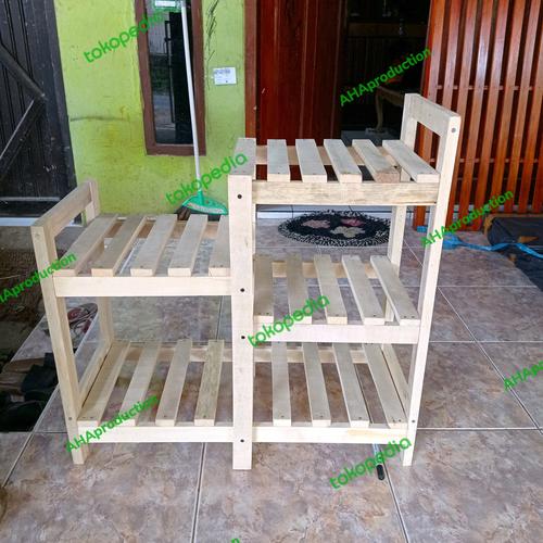 Jual Rak Kayu Tempat Galon Air | Rak Susun Magic Com - Kab. Pangandaran ...