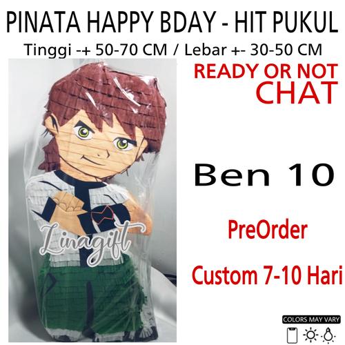 Jual PINATA BEN 10 BEN TEN BEN10 ULANG TAHUN ANAK BDAY READY GRAB ONLY ...