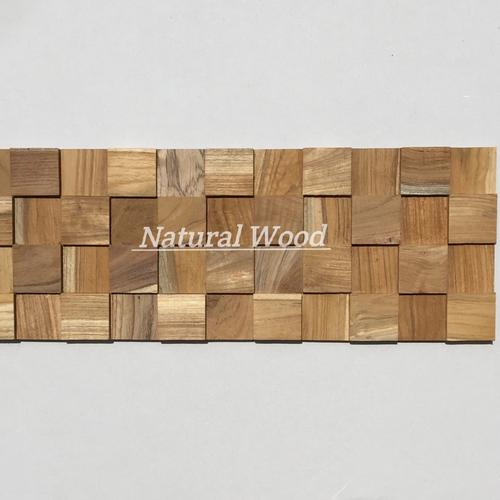 Jual panel dinding kayu | panel kayu jati | wall cladding kayu - Kab ...