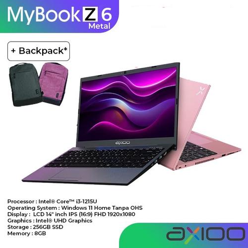 Jual AXIOO Mybook Z6 Core i3 1215U 8GB 256GB W11 - Hitam - Kota ...