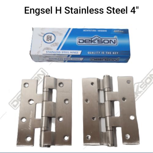 Jual Engsel H Dekkson ecoline 4"x3"x 2BB / Engsel aluminium tanpa coak ...