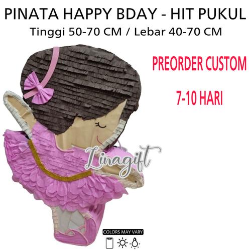 Jual PINATA ULANG TAHUN BALLERINA BALLET FLAMINGO PET CUTE BIRTHDAY ...