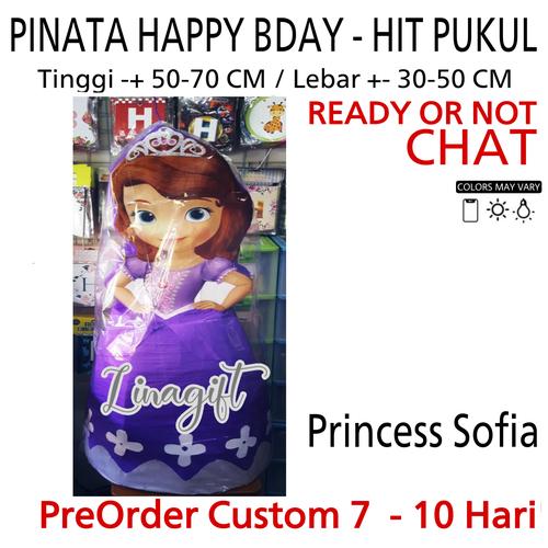 Jual PINATA HAPPY BIRTHDAY ULANG TAHUN PRINCESS SOFIA THE FIRST GOJEK ...