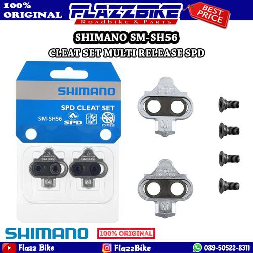 Jual SHIMANO SM-SH56 SPD Cleat Set Multi Release for MTB Gravel SH56 ...