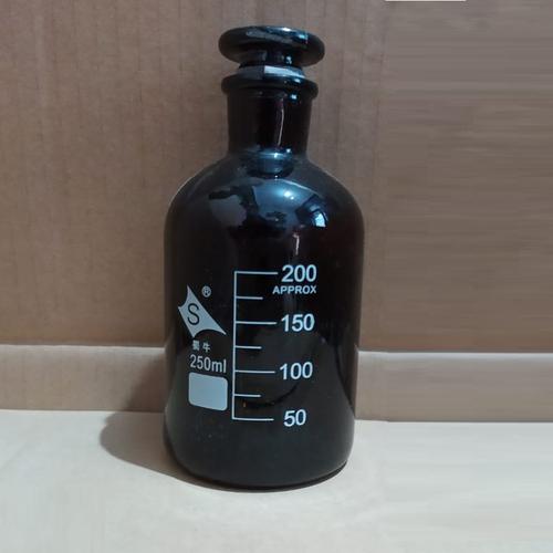 Jual REAGEN BOTOL 60 ML BROWN AMBER NARROW MOUTH REAGENT BOTTLE COKLAT ...