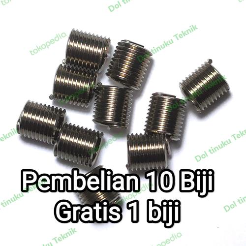 Jual Recoil Baut 10 M6X1.0X2D Recoil Baut 10 Helicoil M6*1*2D Repair ...