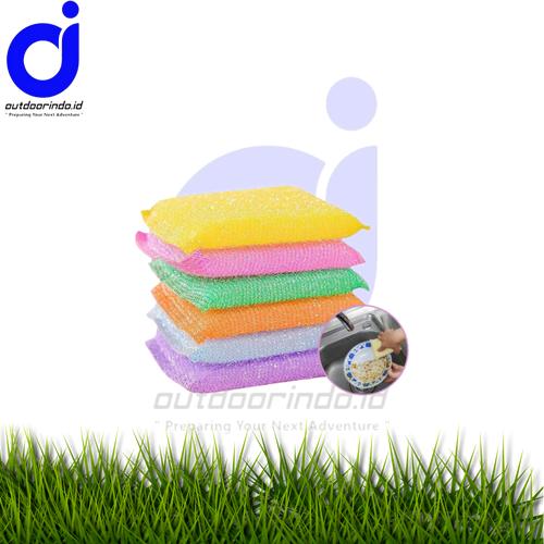 Jual 000505 - Spon Busa Cuci Piring Sabut Jaring Spons Dishwashing ...