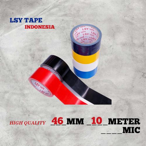 Jual lakban kain warna / cloth tape 2" x 10meter full - Merah - Jakarta ...