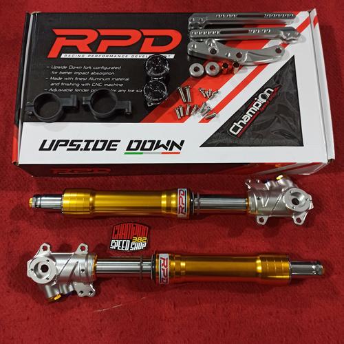 Jual Upside Down Shockbreaker Shock Depan RPD Gold NMAX Old 2015-2019 ...