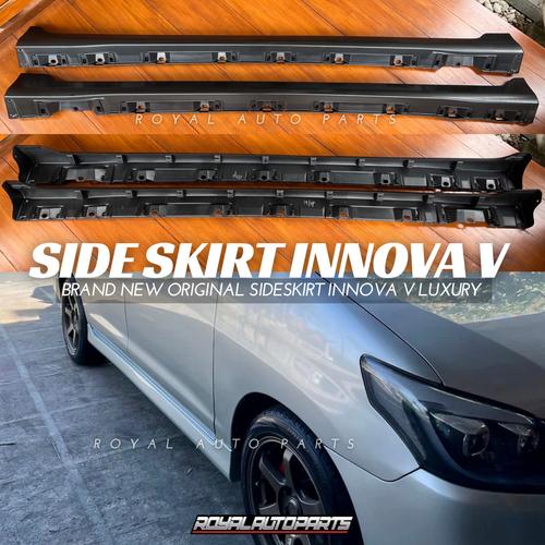 Jual SIDE SKIRT BODY KIT SAMPING - GRAND INNOVA V LUXURY - ORIGINAL ...