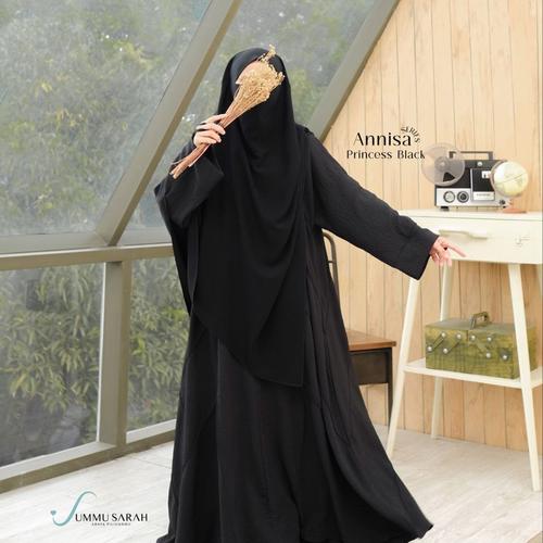 Jual ABAYA ANISA PRINCESS BLACK - Kab. Jember - chieganina | Tokopedia