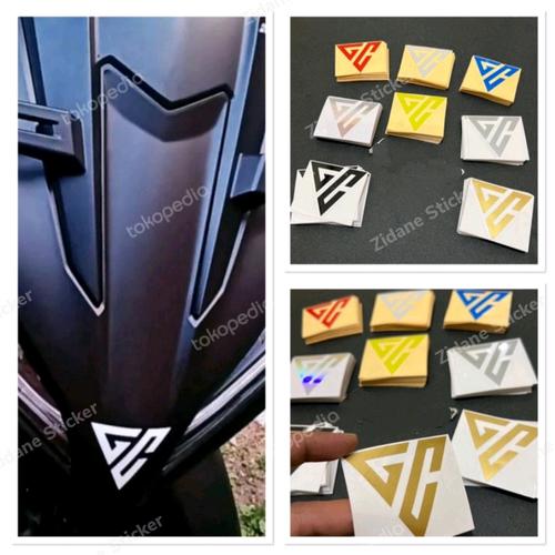 Jual Sticker GC Viral Logo Gercep Gerak cepat stiker cutting - Hitam ...