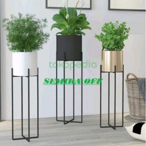 Jual TINGGI 1 METER BESI 8mm/RAK BUNGA BESI/STANDING POT BESI/RAK MURAH ...