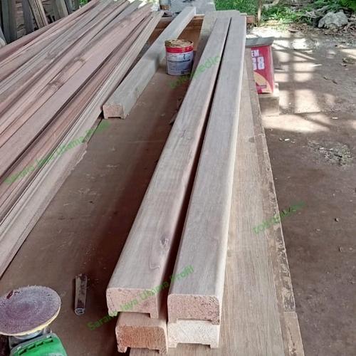 Jual Railing tangga kayu - 3,5x5,5x350cm, Kamper oven - Jakarta Barat ...