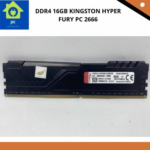 Jual DDR4 16GB KINGSTON HYPER FURY PC 2666 - Jakarta Pusat - Jaya Intel ...