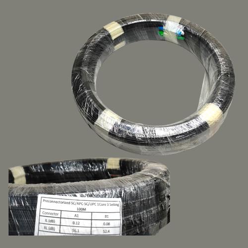 Jual kabel dropcore precon fiber optik, precon sc upc sc apc 100m ...