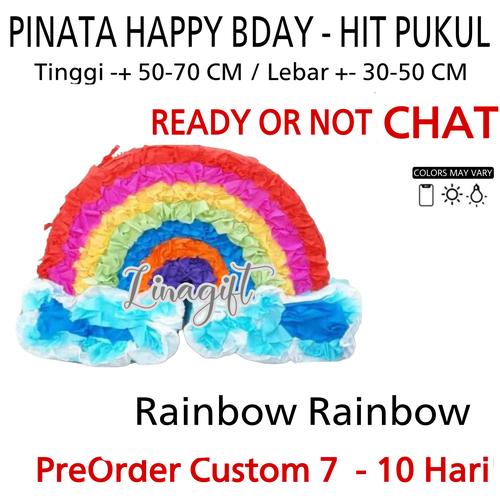 Jual PINATA HAPPY BIRTHDAY RAINBOW CUTE ANIMAL ALIEN UFO MARIO BROSS ...