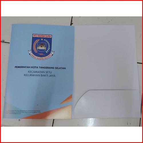 Jual CETAK MAP CUSTOM FOLDER F4 full color desain sesuai instansi ...