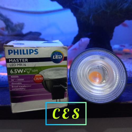 Jual MASTER LED PHILLIPS MR16 6,5W 36° 3000K - DIMMABLE - Jakarta Pusat ...
