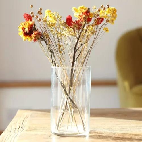 Jual VAS BUNGA KACA TABUNG SILINDER / VAS MINIMALIS AESTHETIC - VAS ...