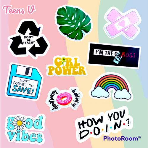Jual Sticker Pack Tumblr Aesthetic Stiker Lucu Murah Laptop Botol ...