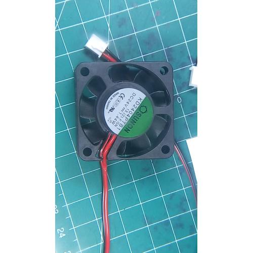 Jual FAN DC 4cm 24V / fan 24 v 4 cm kipas 4cm 24v / kipas 24v 4 cm ...