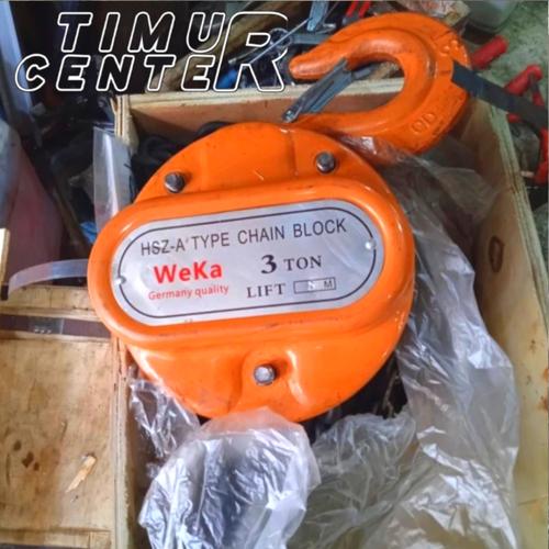 Jual Takel Chain Block 3 Ton WEKa Germany Katrol Rantai - 3 Meter ...