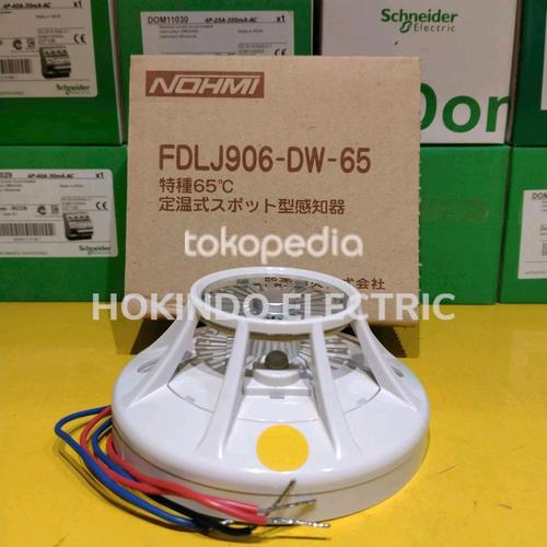 Jual NOHMI FDLJ906-DW-65 FIXED TEMPERATUR / HEAT DETECTOR NOHMI ...