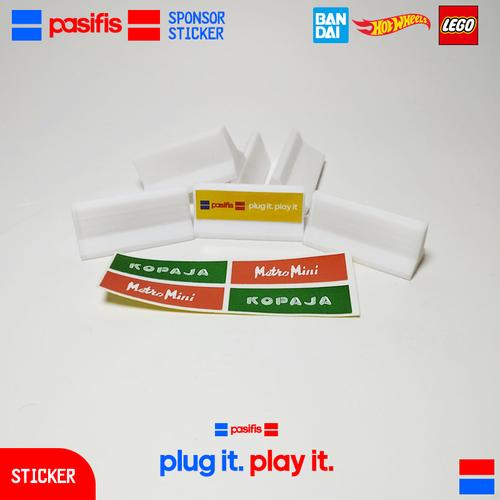 Jual Stiker Sponsor Pembatas Tembok Hotwheels Diorama Metro Mini Kopaja ...